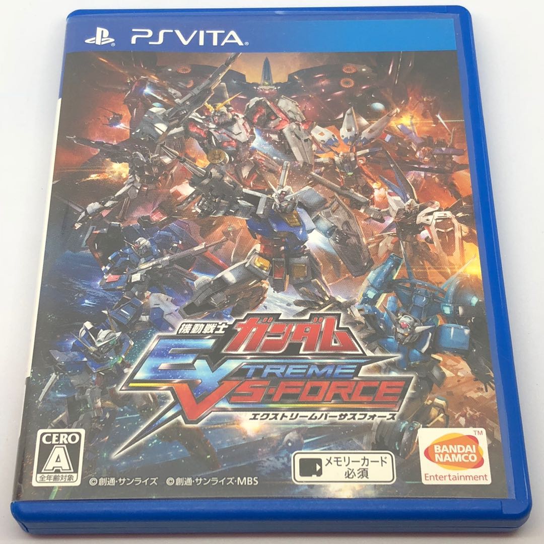 PSVita Gundam Extreme VS Force PSV, 電子遊戲, 電子遊戲, PlayStation - Carousell