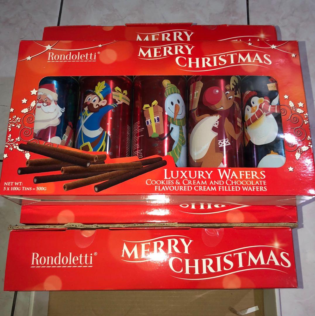 Rondoletti wafer Christmas Package, Food & Drinks, Gift Baskets ...