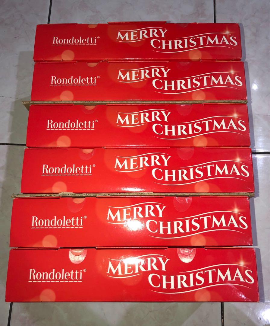 Rondoletti wafer Christmas Package, Food & Drinks, Gift Baskets ...