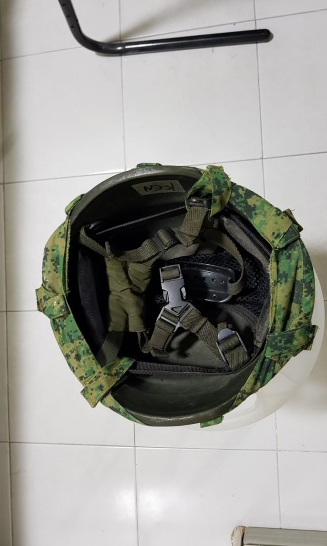 Original SAF Tactical Helmet Kevlar, Men's Fashion, Watches ...