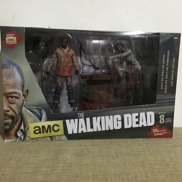 [SALE] AMC The Walking Dead Morgan Jones with Impaled Walker and Spike ...
