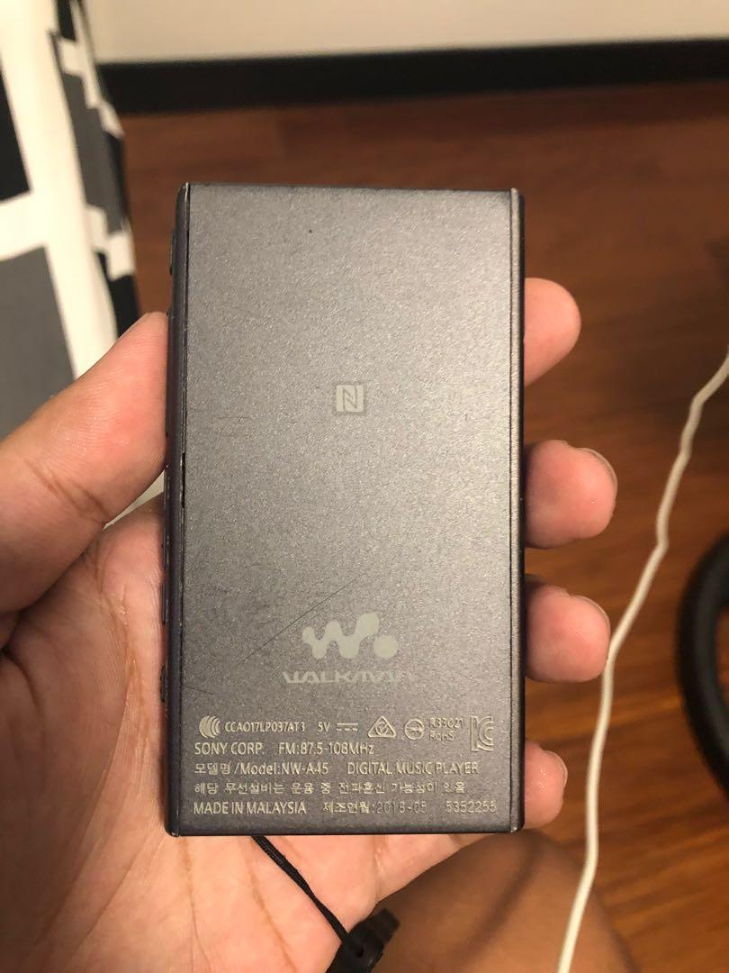 Sony Walkman NW-A45 (Dark Gray), Audio, Voice Recorders on Carousell
