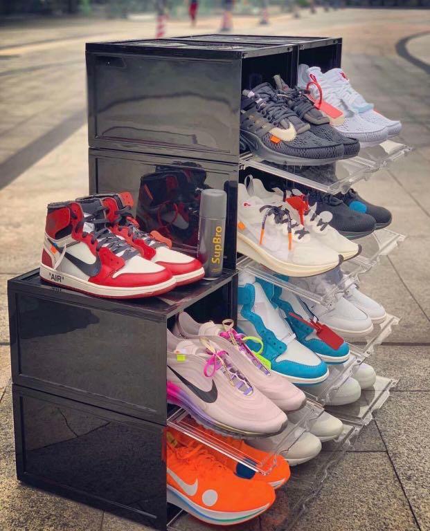 SupBro shoe boxes, Men's Fashion, Footwear, Sneakers on Carousell