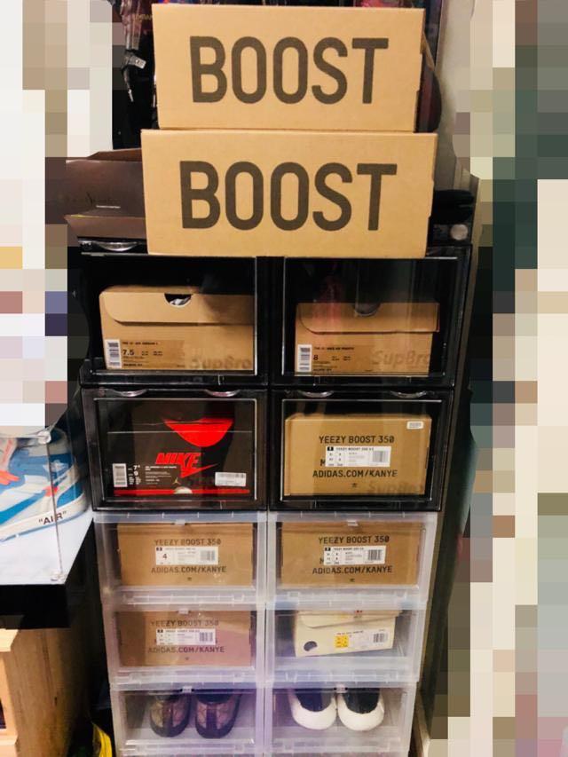 SupBro shoe boxes, Men's Fashion, Footwear, Sneakers on Carousell