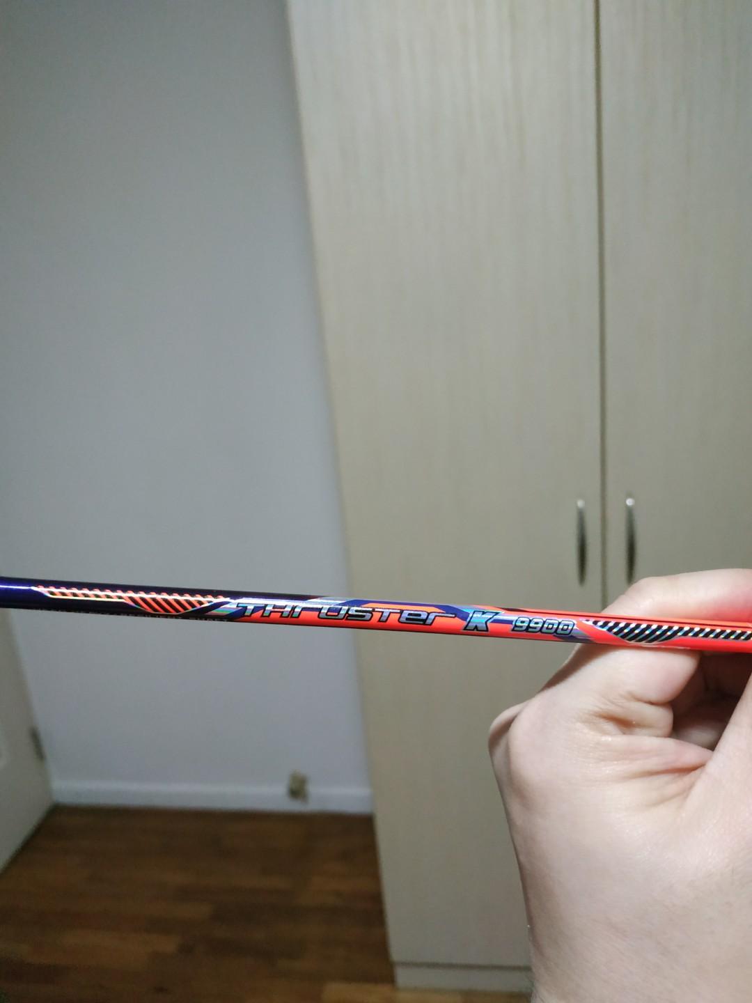 Victor thruster K9900 badminton racquet 3u, Sports Equipment, Sports ...