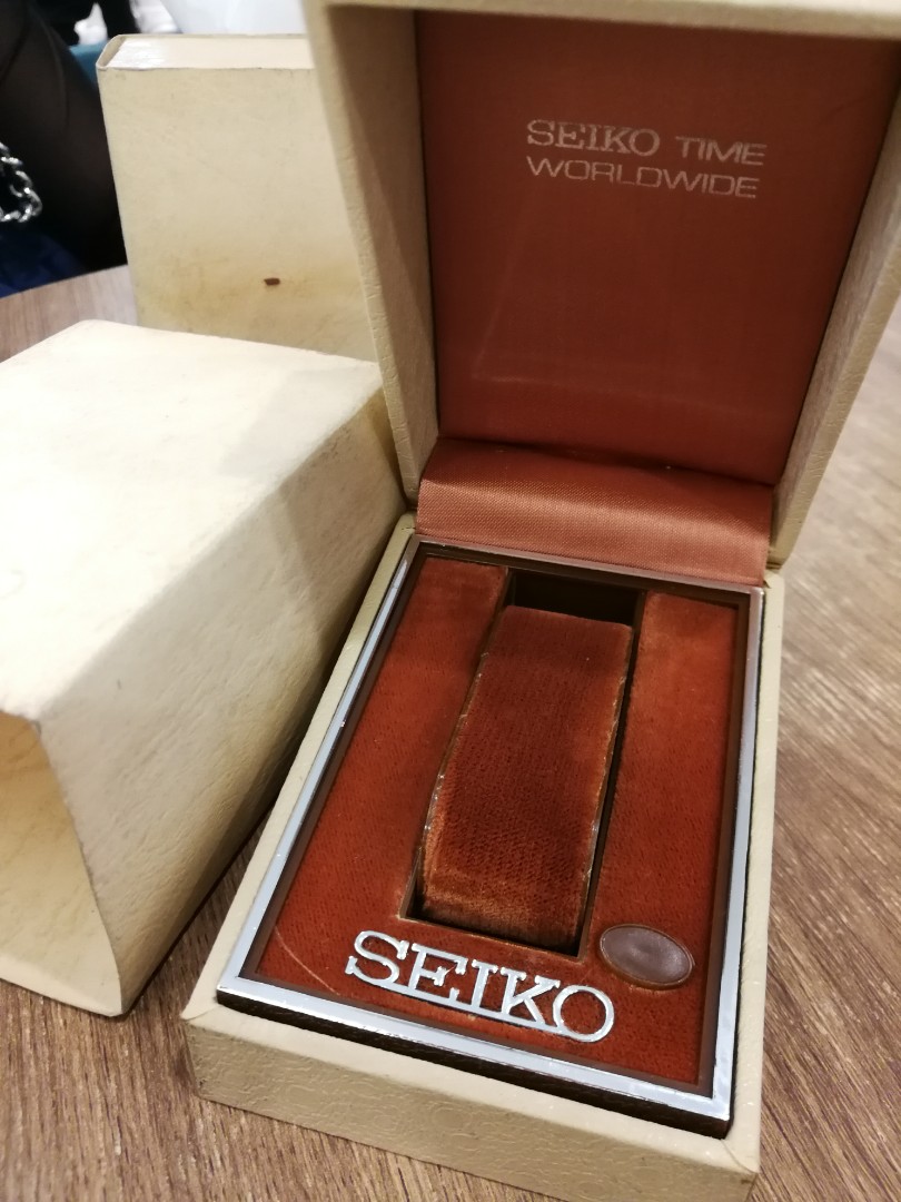 SEIKO Watch Box, Women's Fashion, Watches & Accessories, Watches on ...