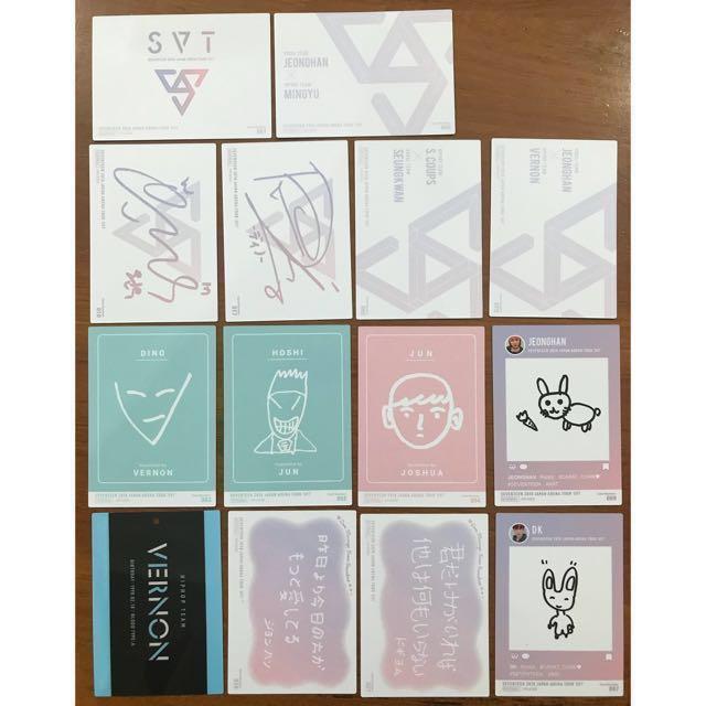 [WTS] SEVENTEEN JAPAN ARENA TOUR SVT TRADING CARDS, Hobbies & Toys ...
