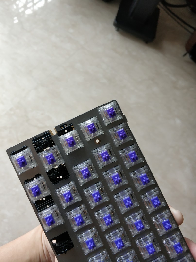 Custom keyboard with 62g Zealios, Computers & Tech, Parts & Accessories ...