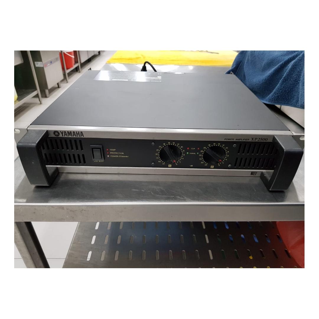 Yamaha Power Amplifier XP2500, Audio, Other Audio Equipment on Carousell