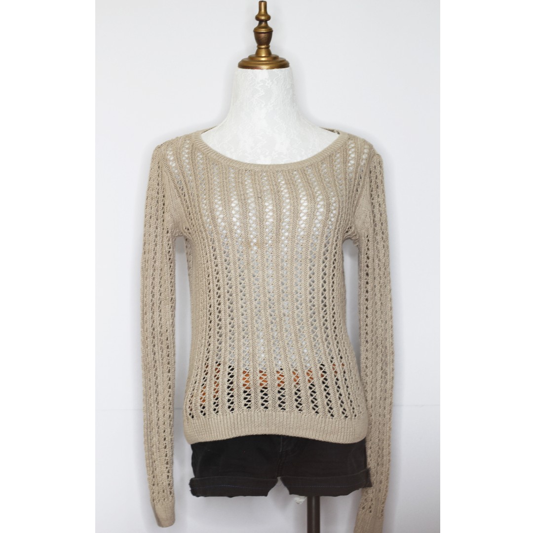 ANA TAN Knitted Top, Women's Fashion, Tops, Others Tops on Carousell