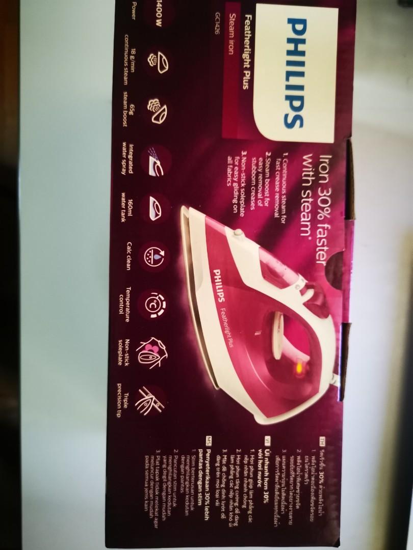 BNIB Philips Steam Iron, TV & Home Appliances, Irons & Steamers on ...