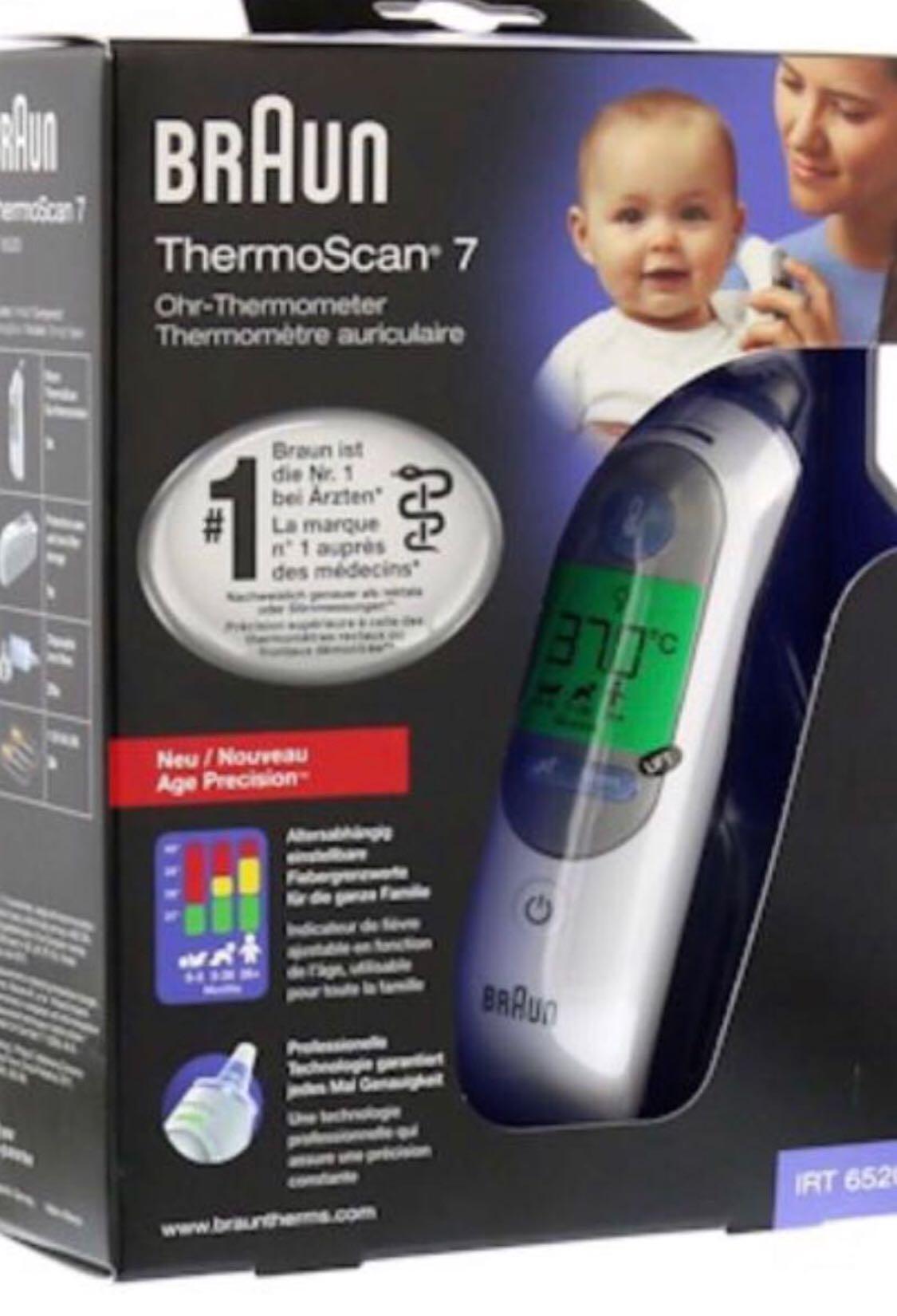 Braun thermometer, Health & Nutrition, Thermometers on Carousell