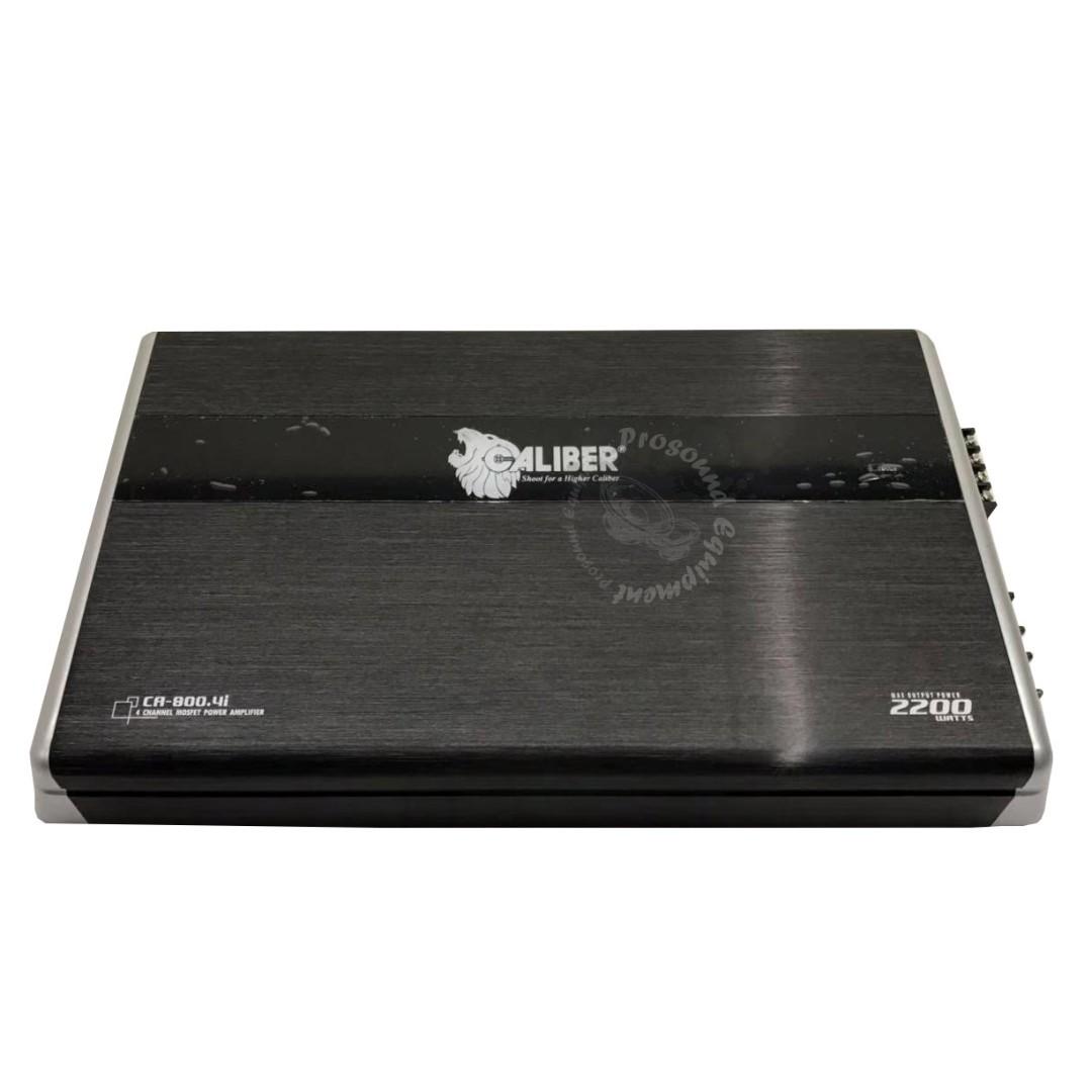 CALIBER (CA-800.4I) 4 CHANNEL POWER AMPLIFIER - 2200 WATTS, Auto ...