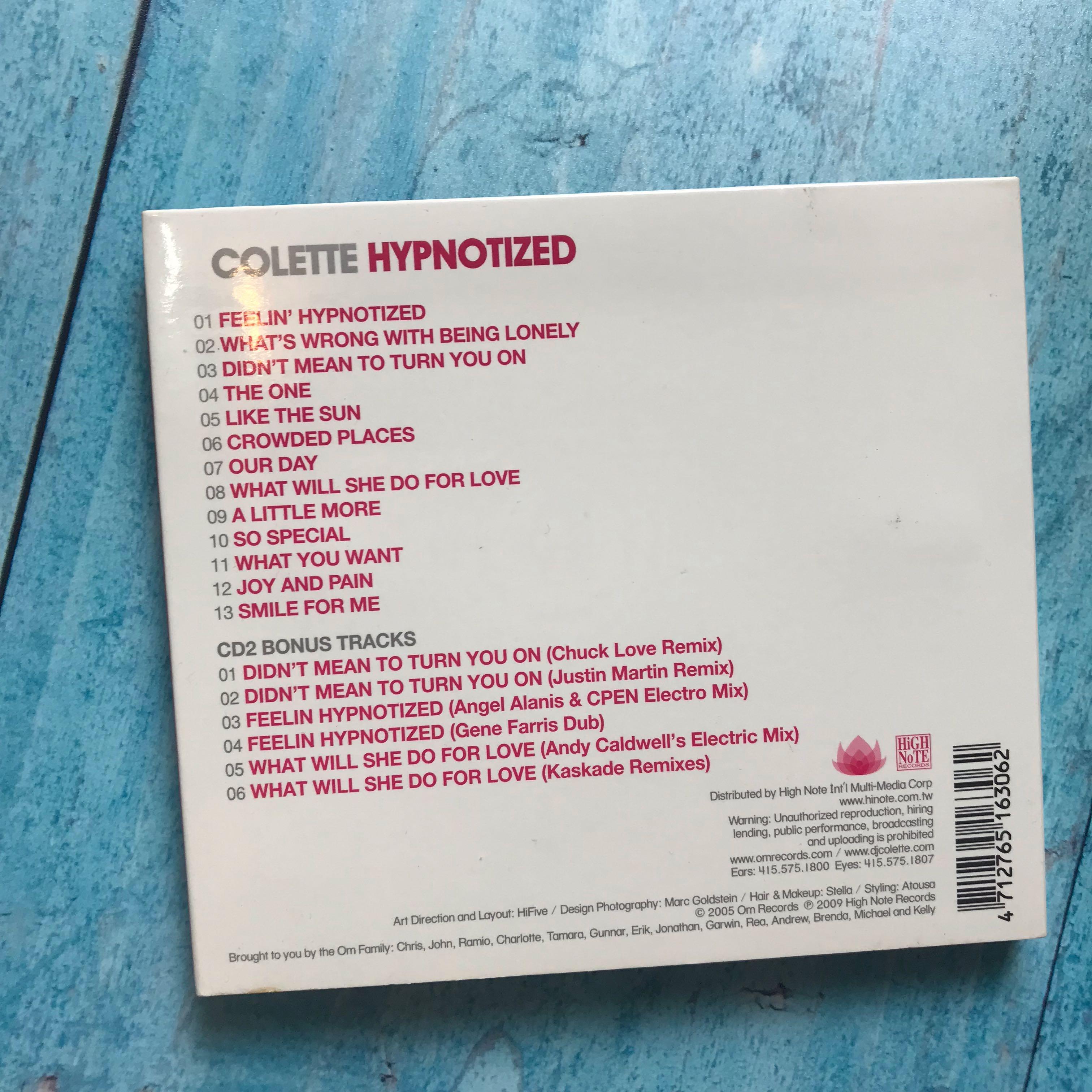 COLETTE-HYPNOTIZED 專輯, 興趣及遊戲, 收藏品及紀念品, 明星週邊在旋轉拍賣