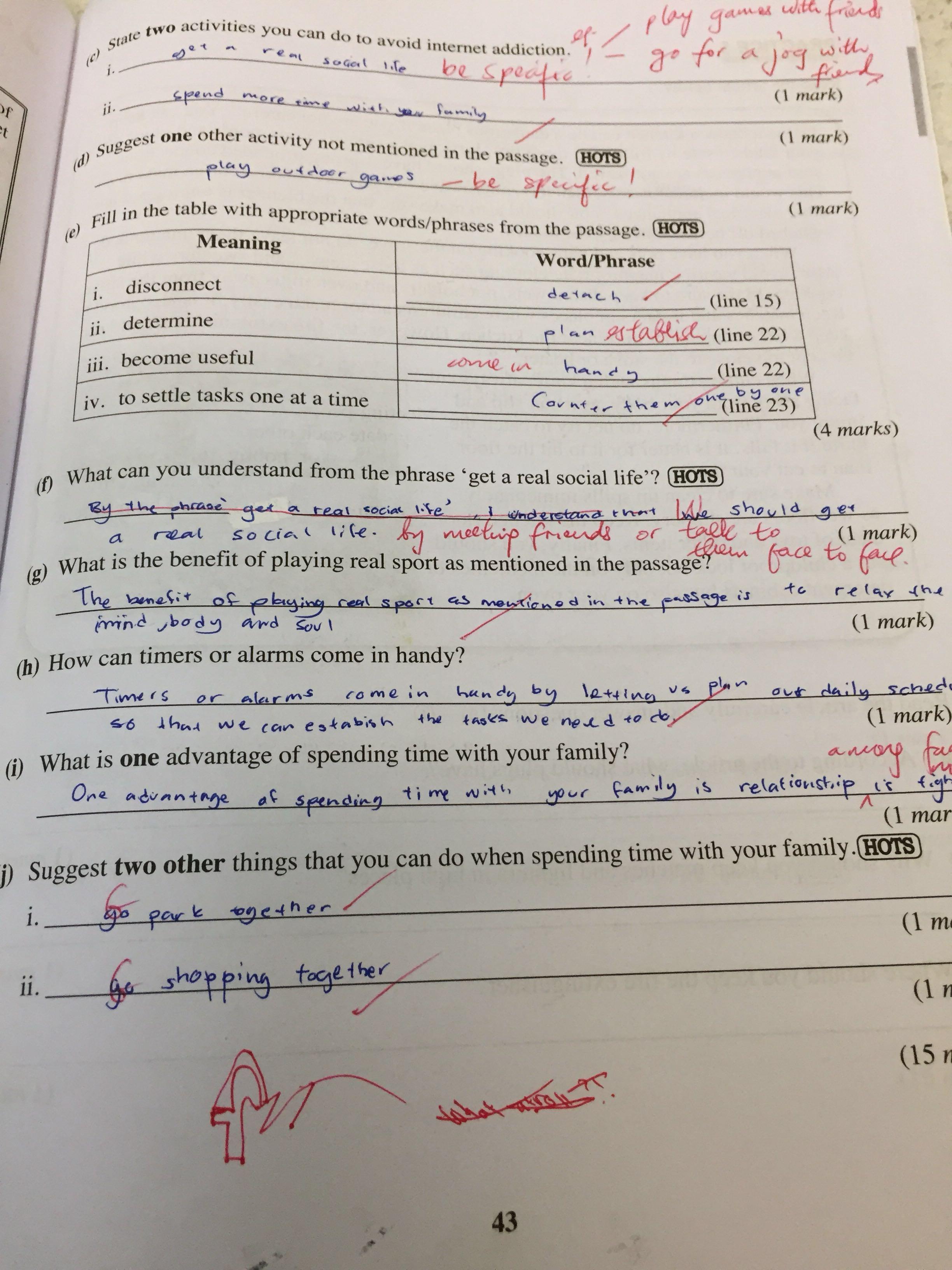 English form 2 exercise, Hobbies & Toys, Books & Magazines, Textbooks ...