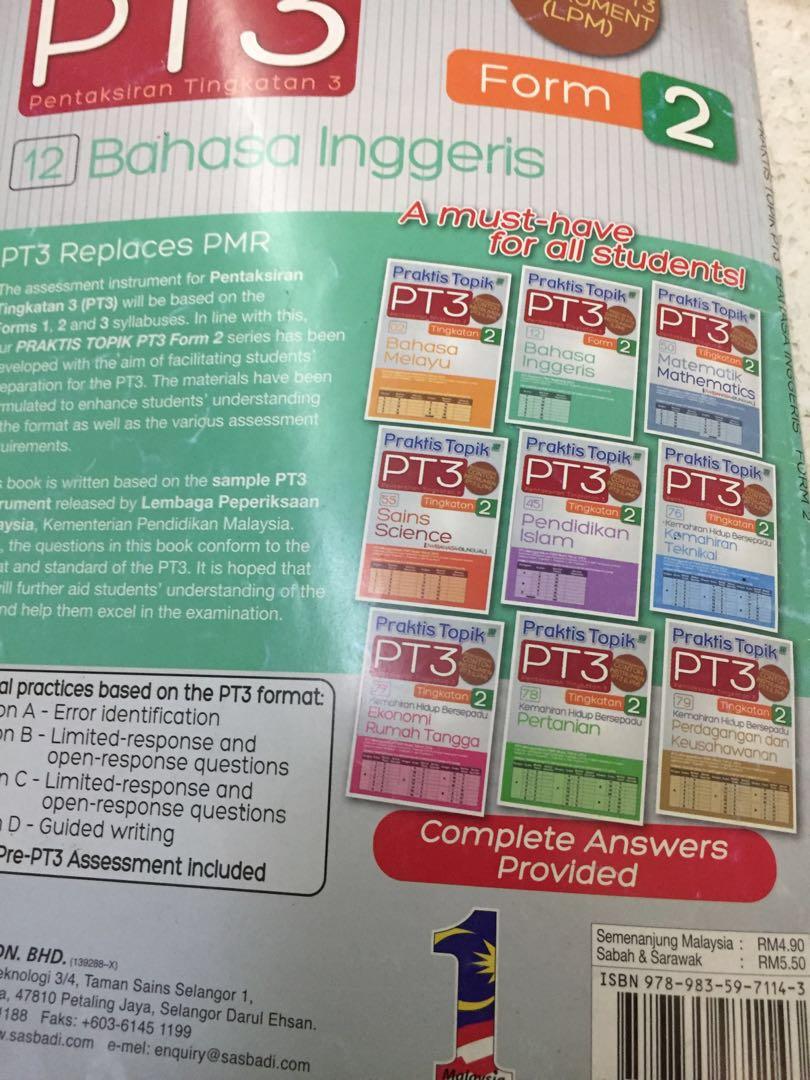 English form 2 exercise, Hobbies & Toys, Books & Magazines, Textbooks ...