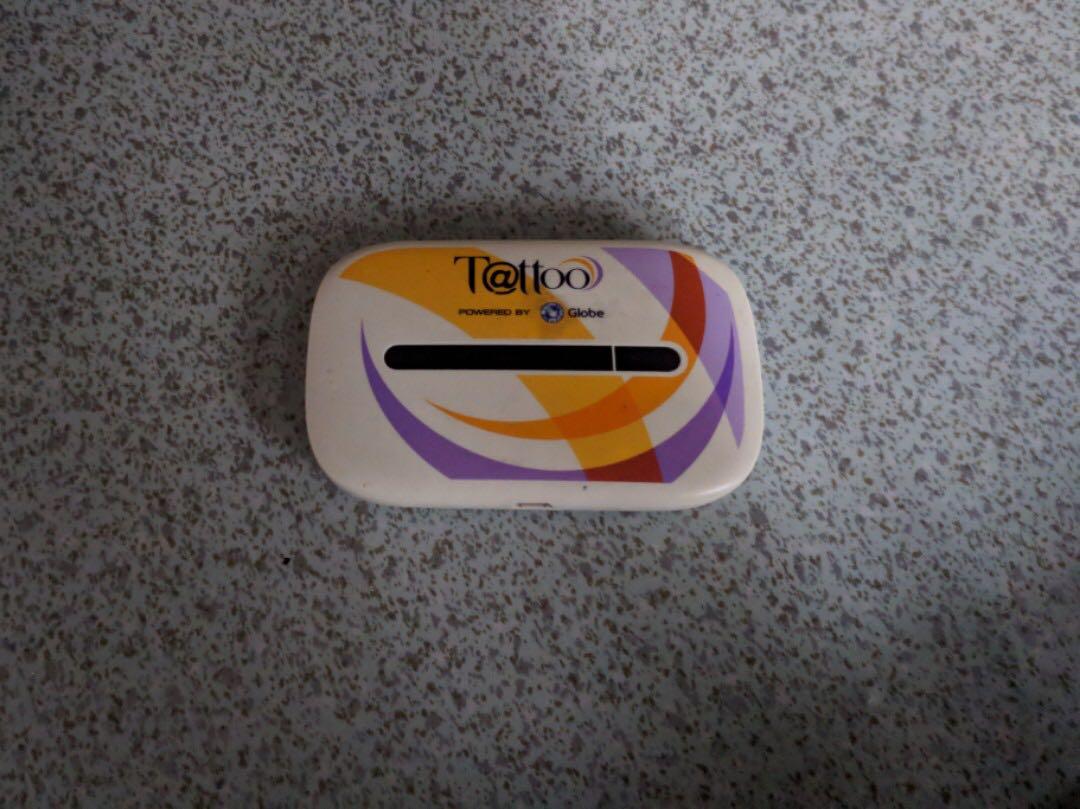 Globe Tattoo Pocket Wifi, Computers & Tech, Office & Business ...