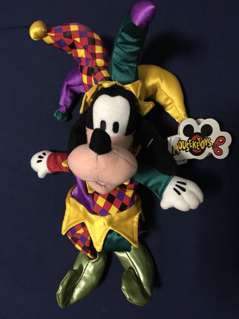 Jester goofy US disneyland plush, Hobbies & Toys, Toys & Games on Carousell
