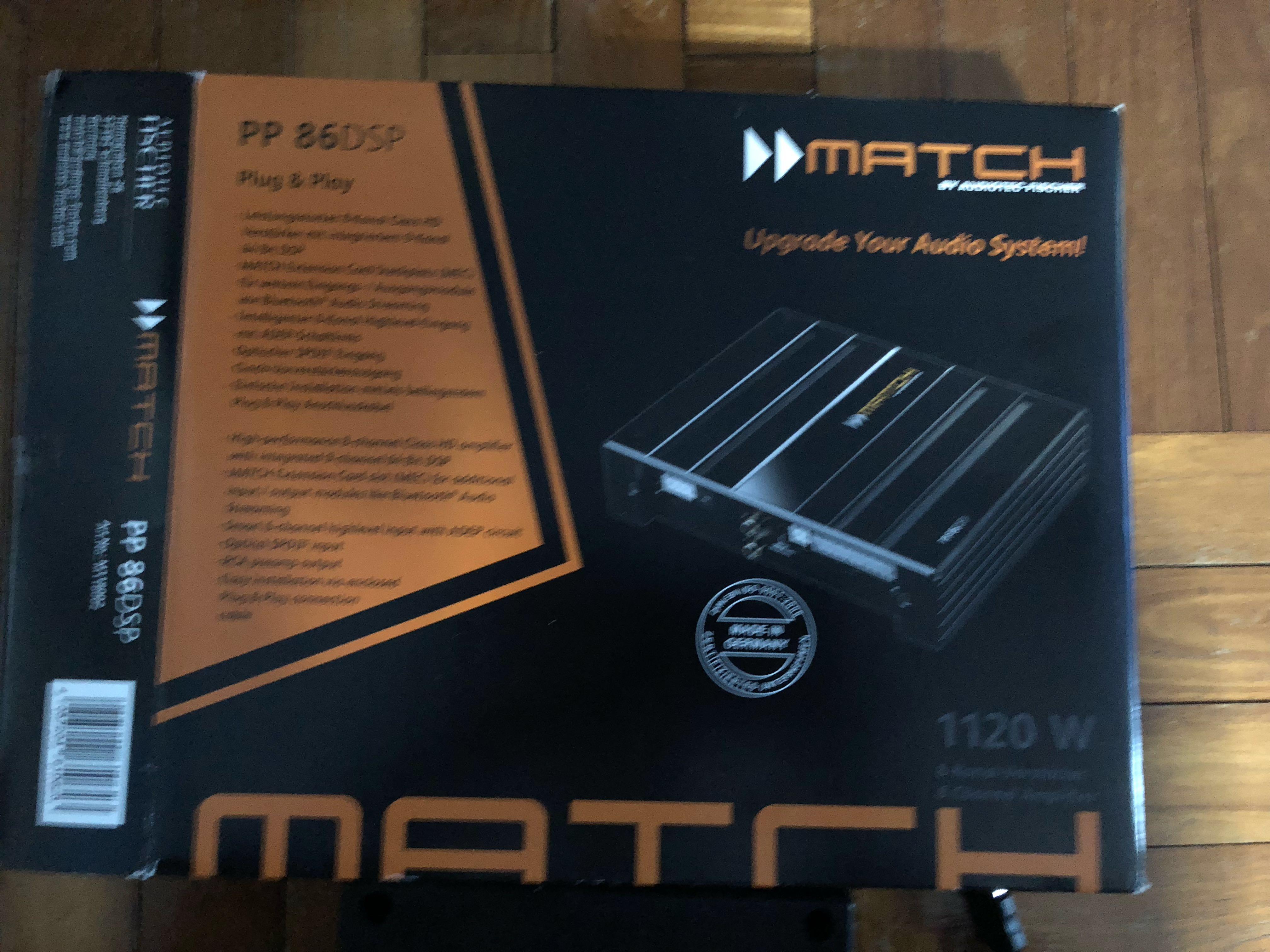 MATCH PP86DSP By Audio Fischer, Car Accessories, Accessories on Carousell