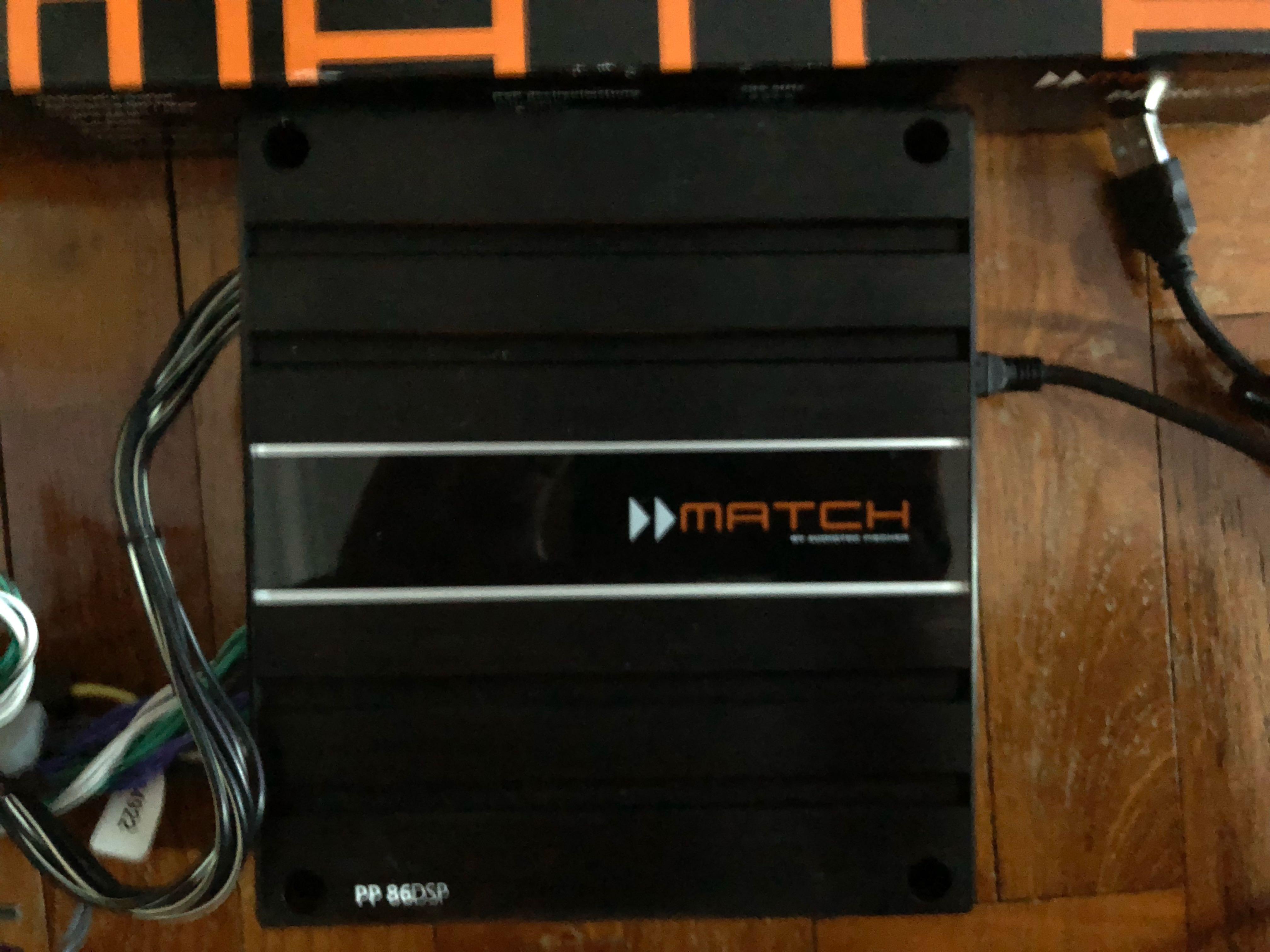 MATCH PP86DSP By Audio Fischer, Car Accessories, Accessories on Carousell
