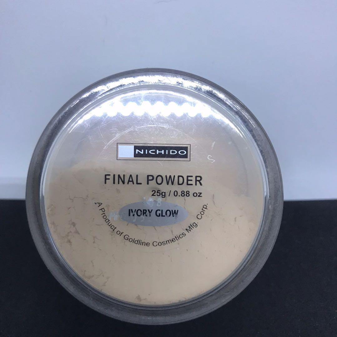 Nichido Final Powder 25g in Ivory Glow, Beauty & Personal Care, Face ...