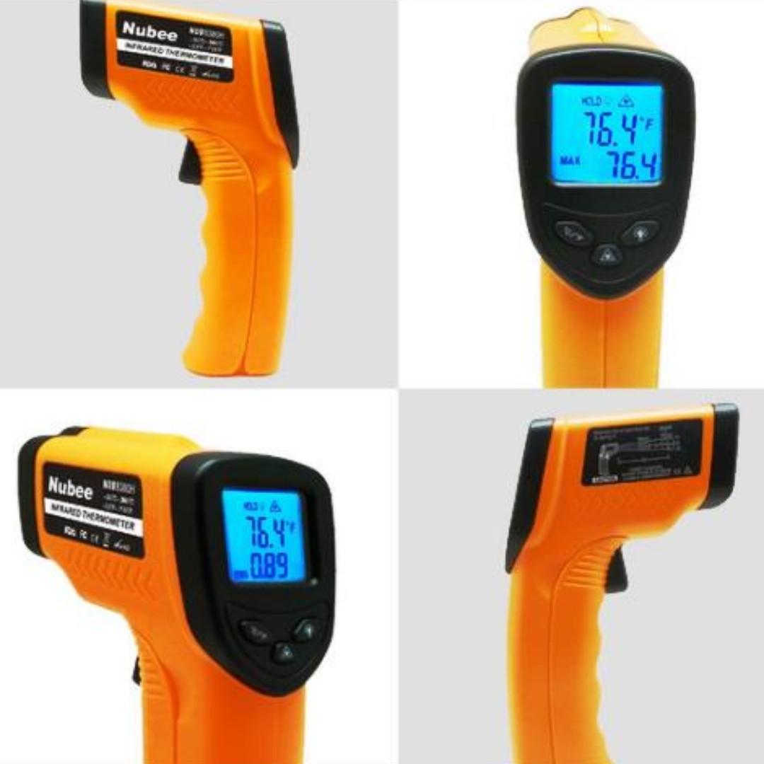 Nubee Temperature Gun Non-Contact IR Thermometer, Beauty & Personal ...