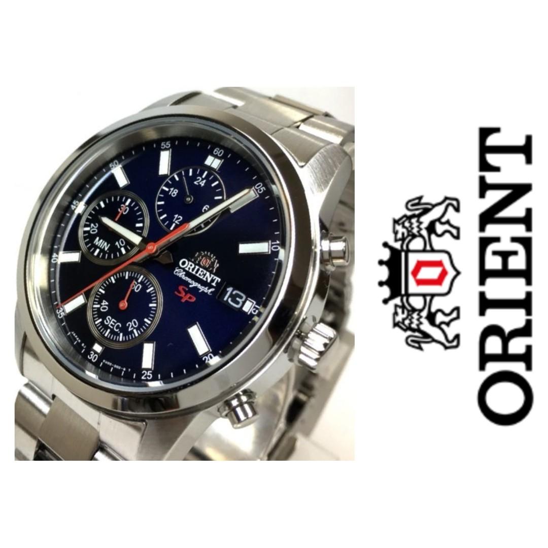 ORIENT CHRONOGRAPH SP QUARTZ SPORT WATCH BRAND NEW IN BOX MADE IN JAPAN ...