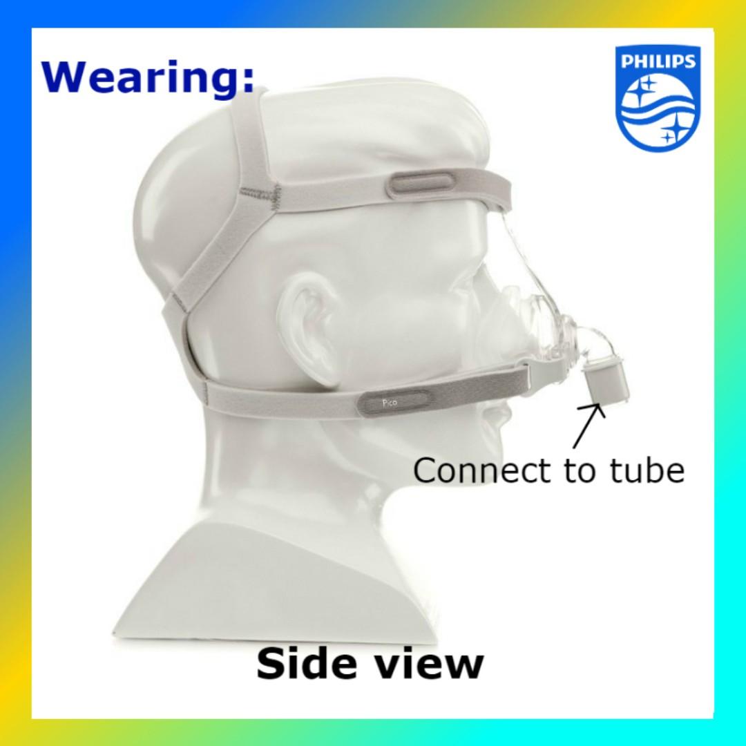 Philips Respironics CPAP Nasal Pico Mask, Health & Nutrition, Health ...
