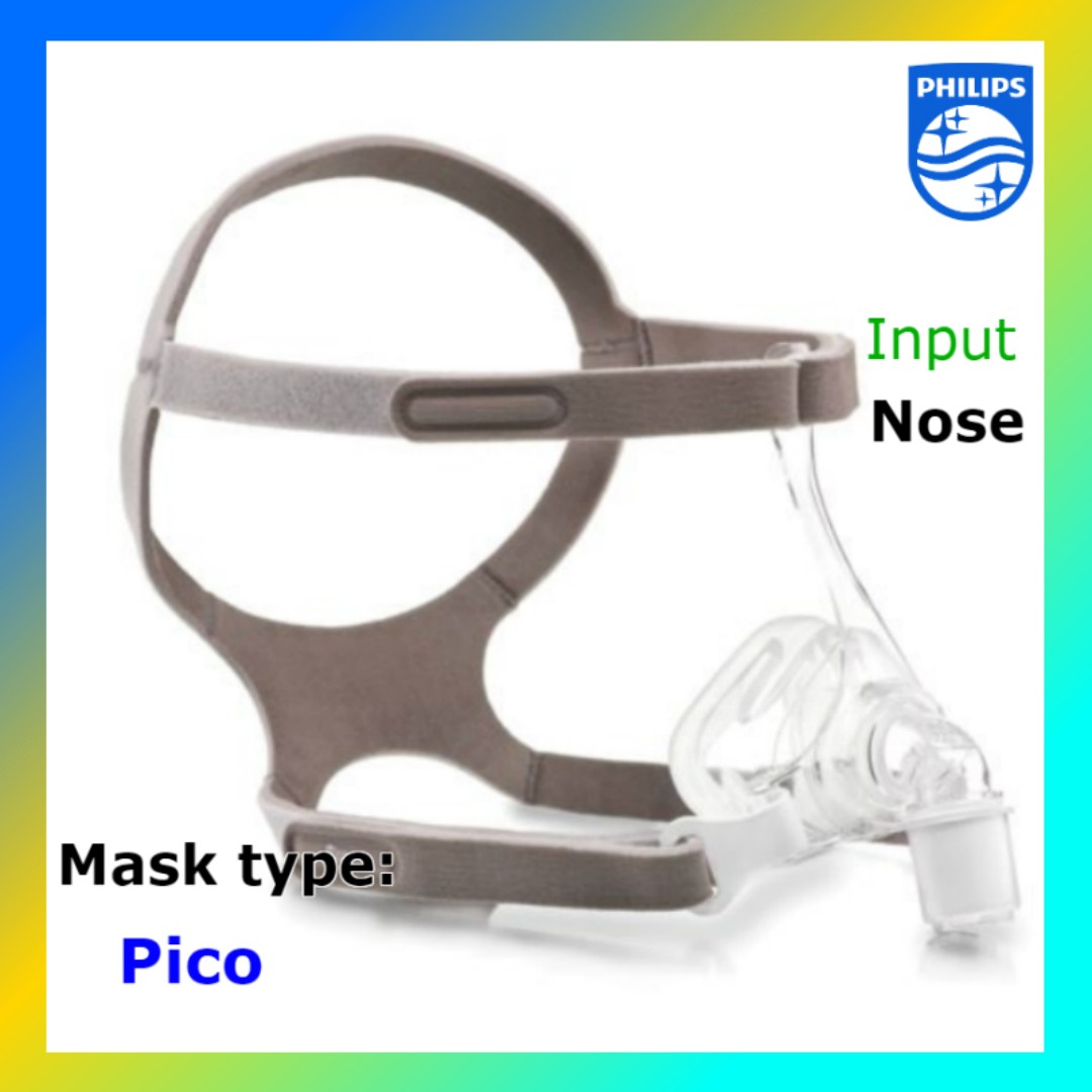 Philips Respironics CPAP Nasal Pico Mask, Health & Nutrition, Health ...