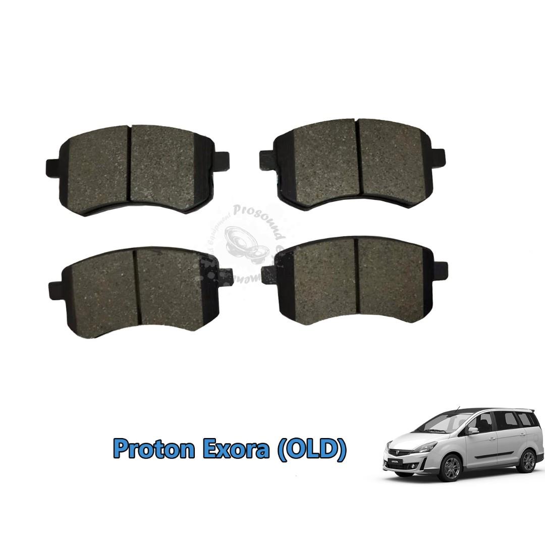 PROTON EXORA OLD FRONT BRAKE PAD (AF6831M), Auto Accessories on Carousell