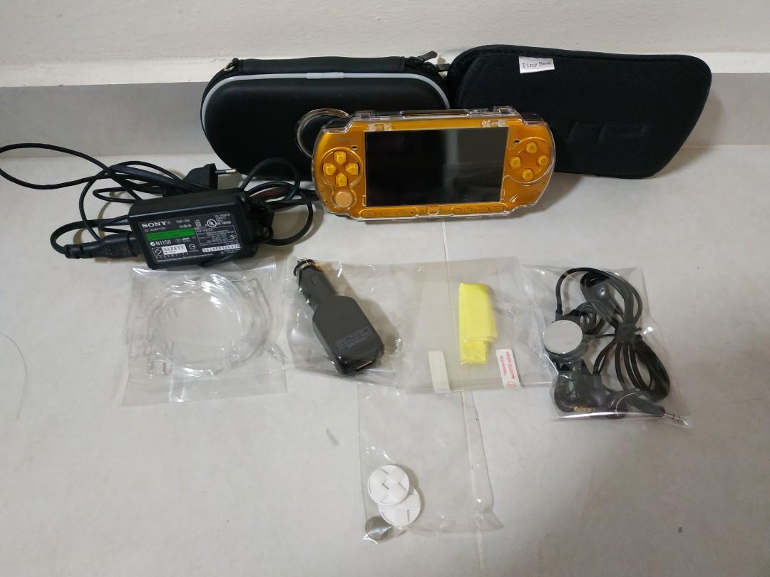 PSP 3001 Mod Orange, Video Gaming, Video Game Consoles, PlayStation on ...