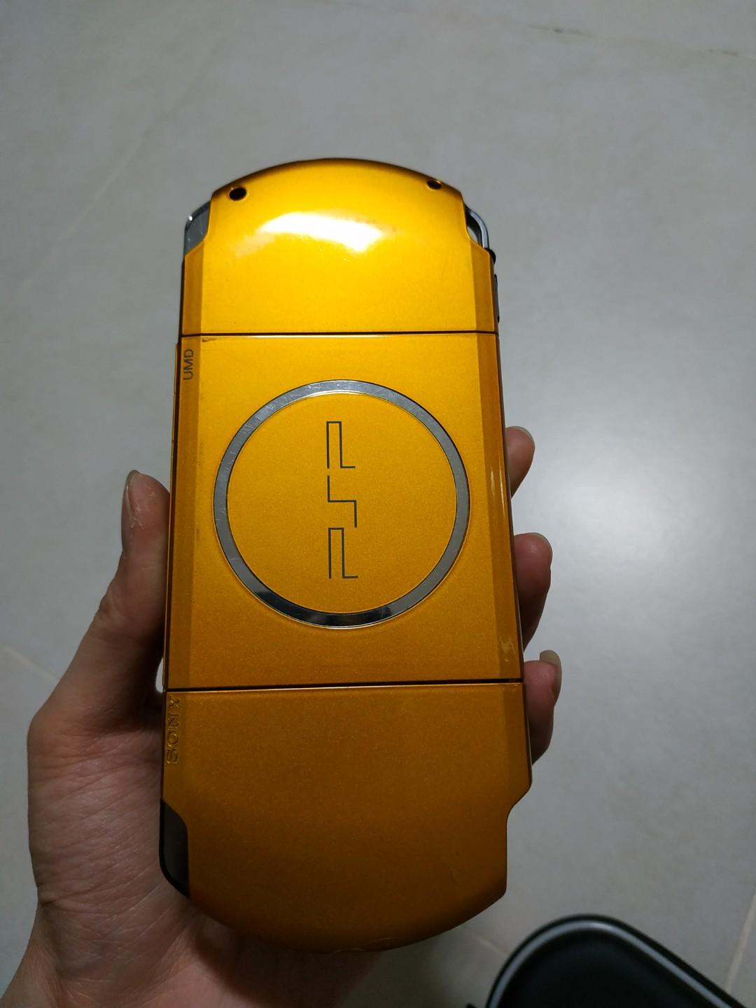 PSP 3001 Mod Orange, Video Gaming, Video Game Consoles, PlayStation on ...