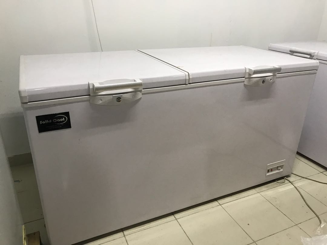 Solid Cool Freezer Two Doors (SBDW-600), TV & Home Appliances, Kitchen ...