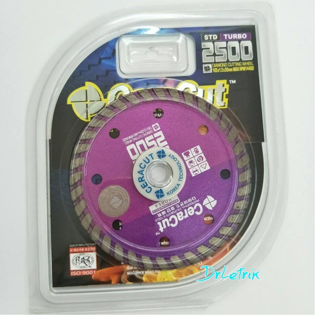 TURBO CERACUT DIAMOND CUTTER WHEEL DICS DISC, Health & Nutrition ...