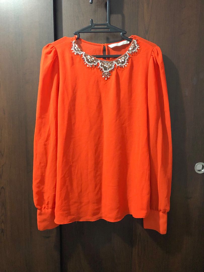 Zara Womens Fashion Tops Blouses On Carousell