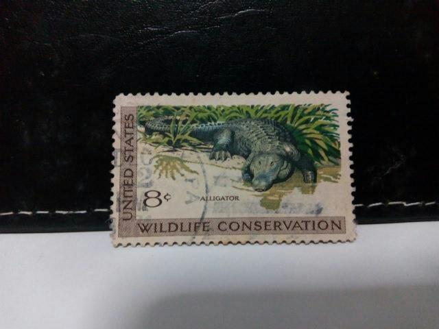 1971 USA Stamp Alligator Reptile, Hobbies & Toys, Collectibles ...