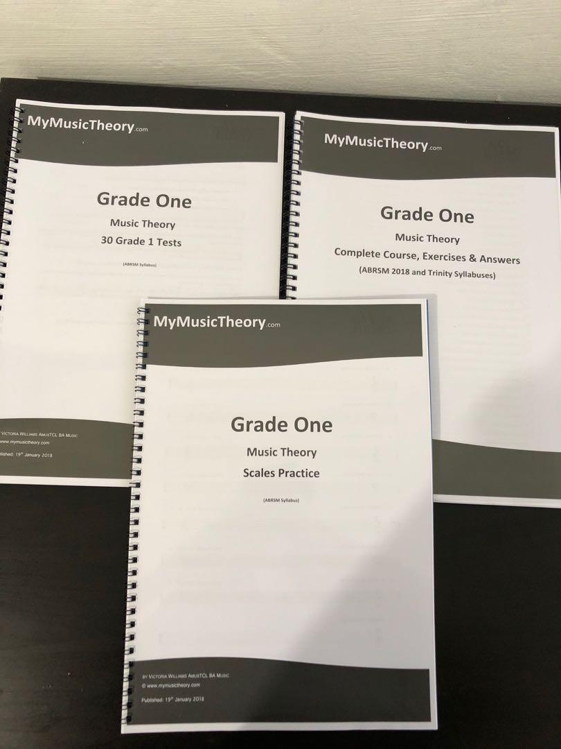ABRSM Grade 1 Music Theory Complete Course, Exercises and Answers + 30 ...