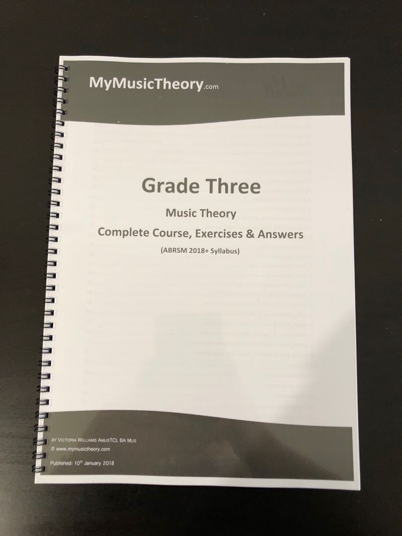 ABRSM Grade 3 Music Theory Complete Course, Exercises and Answers ...