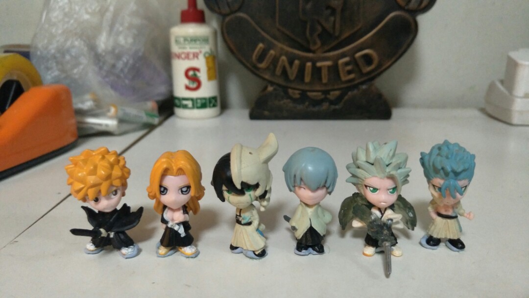 Bleach mini figures, Hobbies & Toys, Toys & Games on Carousell