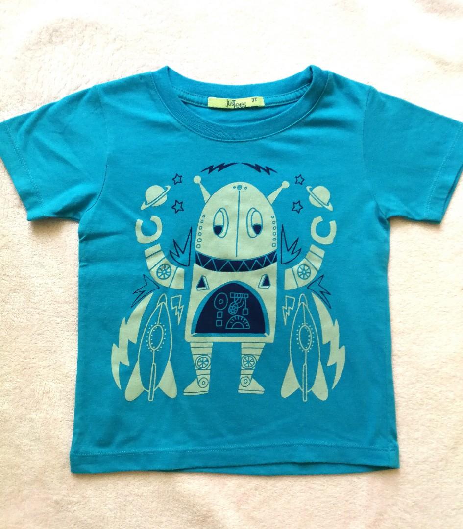 Boy's Just Tees T-Shirts, Babies & Kids, Babies & Kids Fashion on Carousell