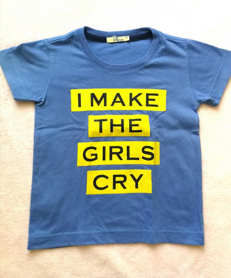 Boy's Just Tees T-Shirts, Babies & Kids, Babies & Kids Fashion on Carousell