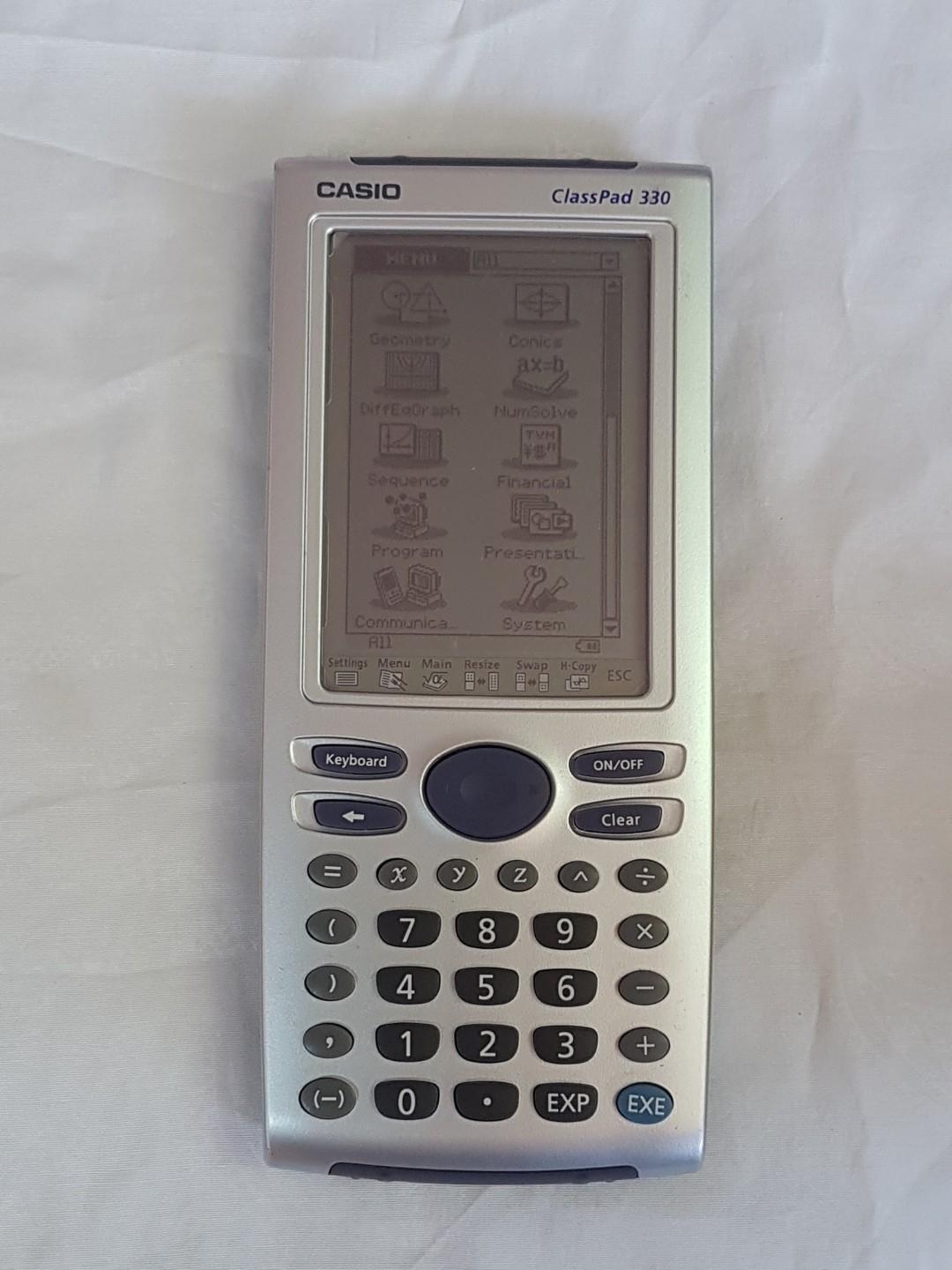 Casio ClassPad 330 Graphing Calculator, Computers & Tech, Office ...