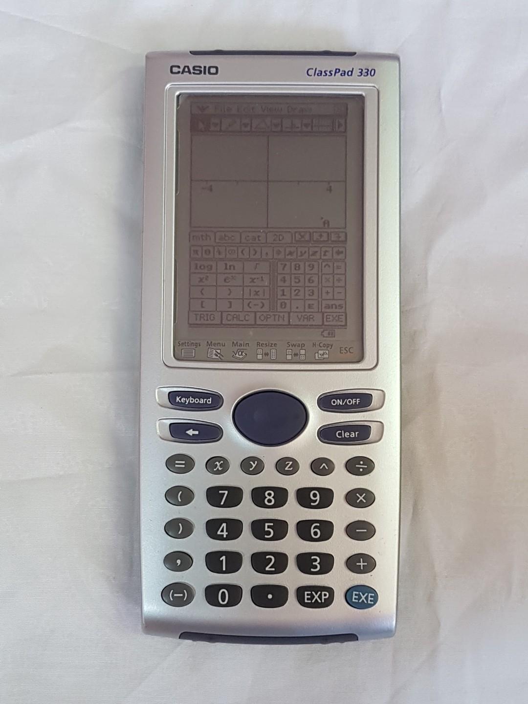 Casio ClassPad 330 Graphing Calculator, Computers & Tech, Office ...