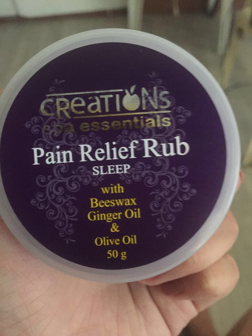 Creation's Spa Pain Relief Rub on Carousell