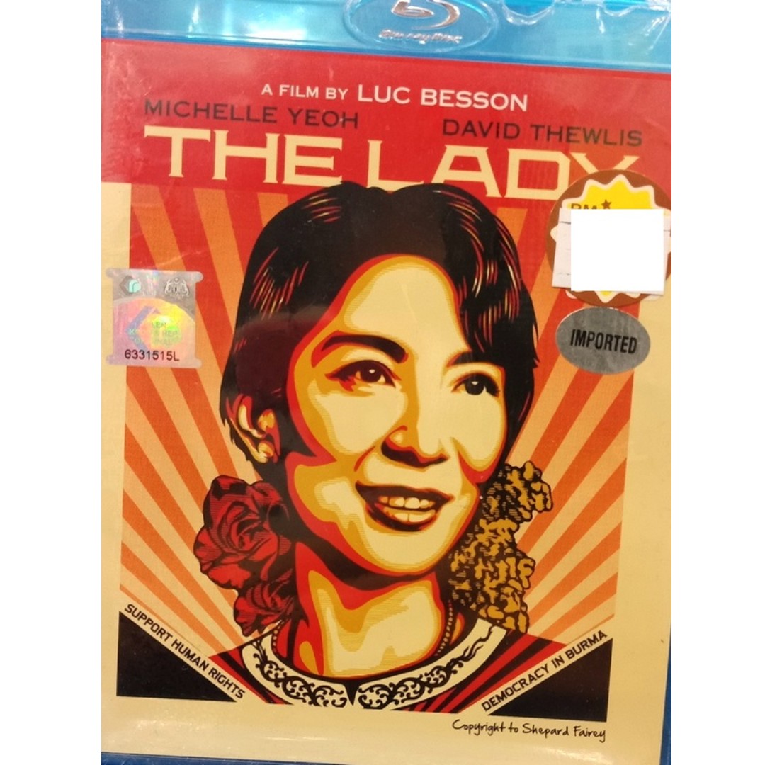 English Movie The Lady Michelle Yeoh Blu-Ray, Hobbies & Toys, Music ...