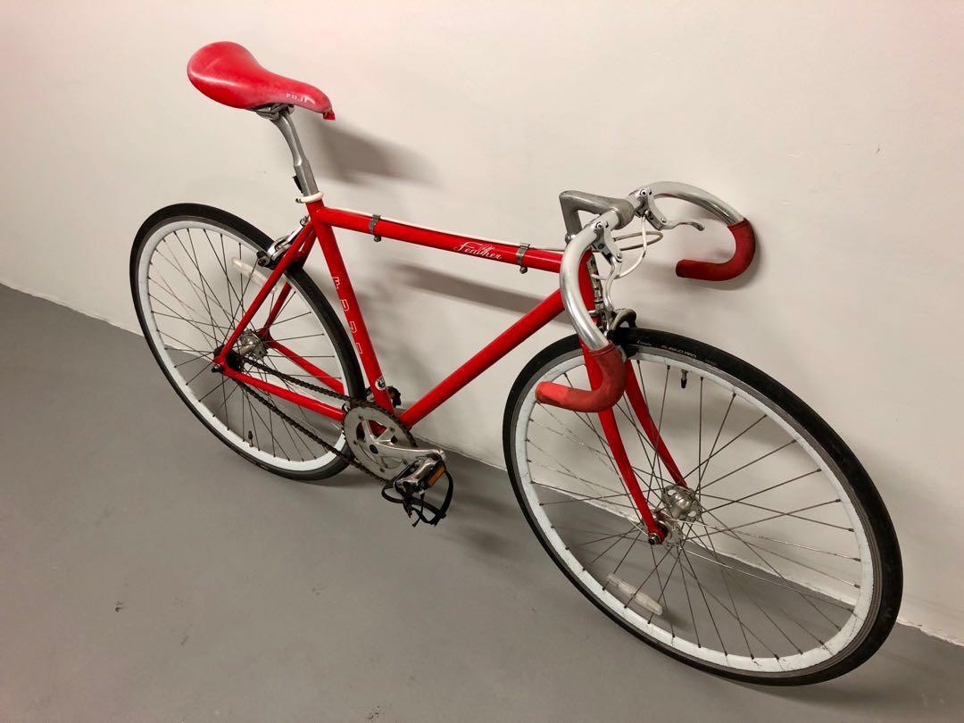 Fuji Feather single-speed/fixie bicycle, Sports Equipment, Bicycles ...