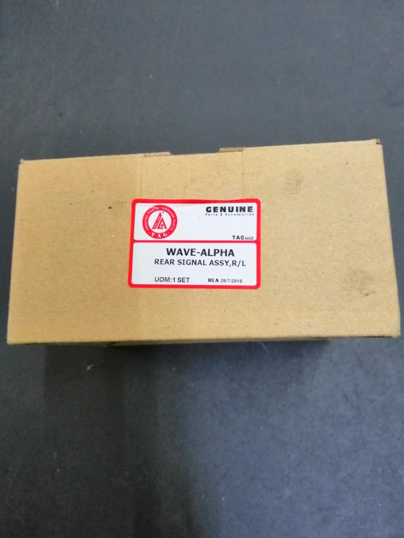 Honda wave Alpha Rear signal set, Auto Accessories on Carousell