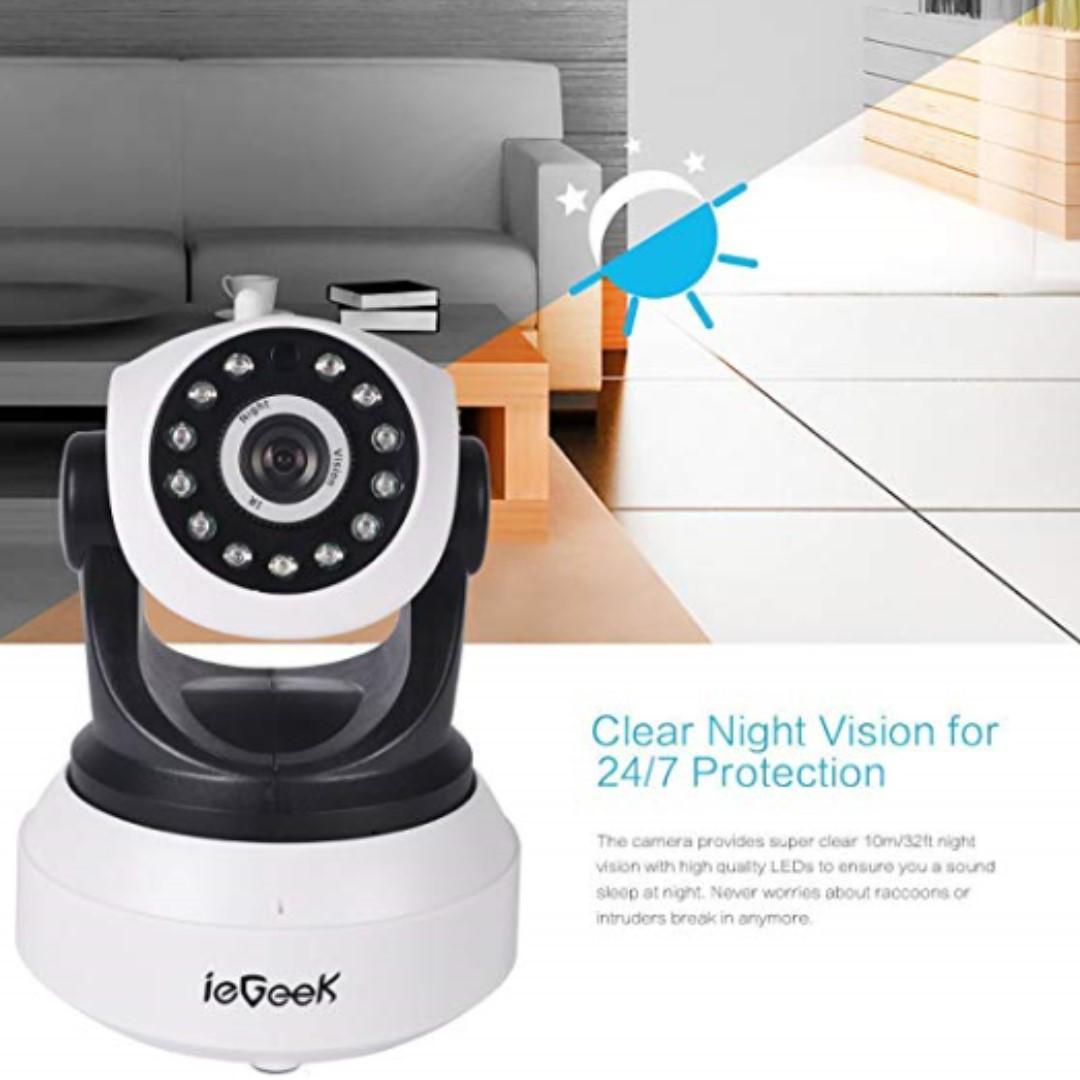 P10 [Updated Version] IP Camera, ieGeek 720P HD WiFi IP Cam ...
