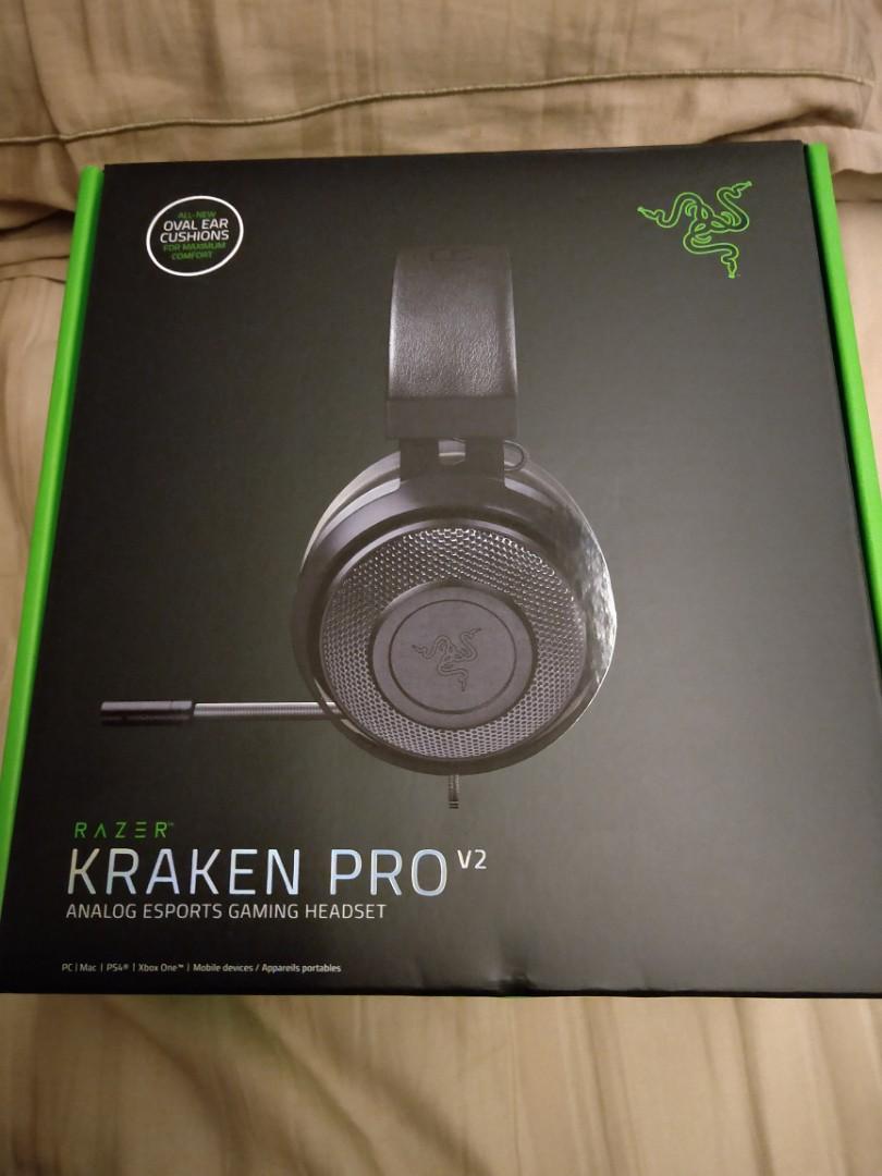 RAZER KRAKEN PRO V2, Computers & Tech, Parts & Accessories, Computer ...