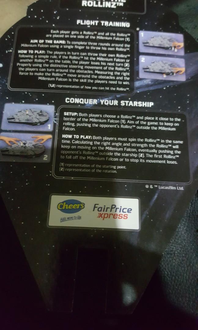 Selling the full set of Star Wars Rollinz set from Cheers, Hobbies ...